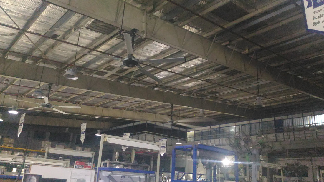 Reducing Heat Stress in Factories with HVLS Fans – SoftwaveFans